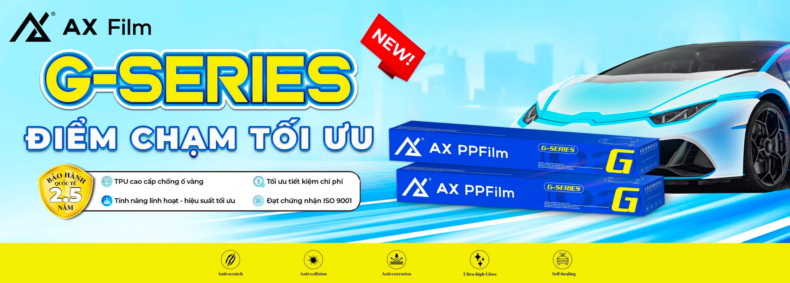 AX FILM Việt Nam - Nhà phân phối chính thức PPF AX FILM tại Việt Nam