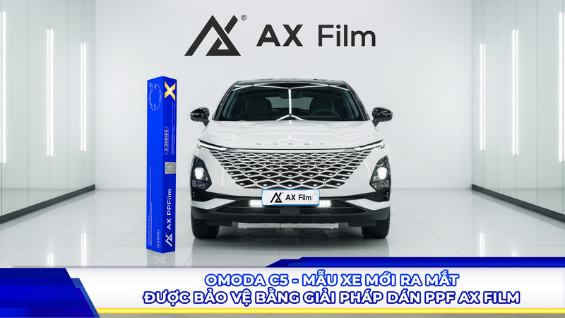 OMODA C5 - Mẫu xe mới ra mắt được bảo vệ bằng giải pháp dán PPF AX Film